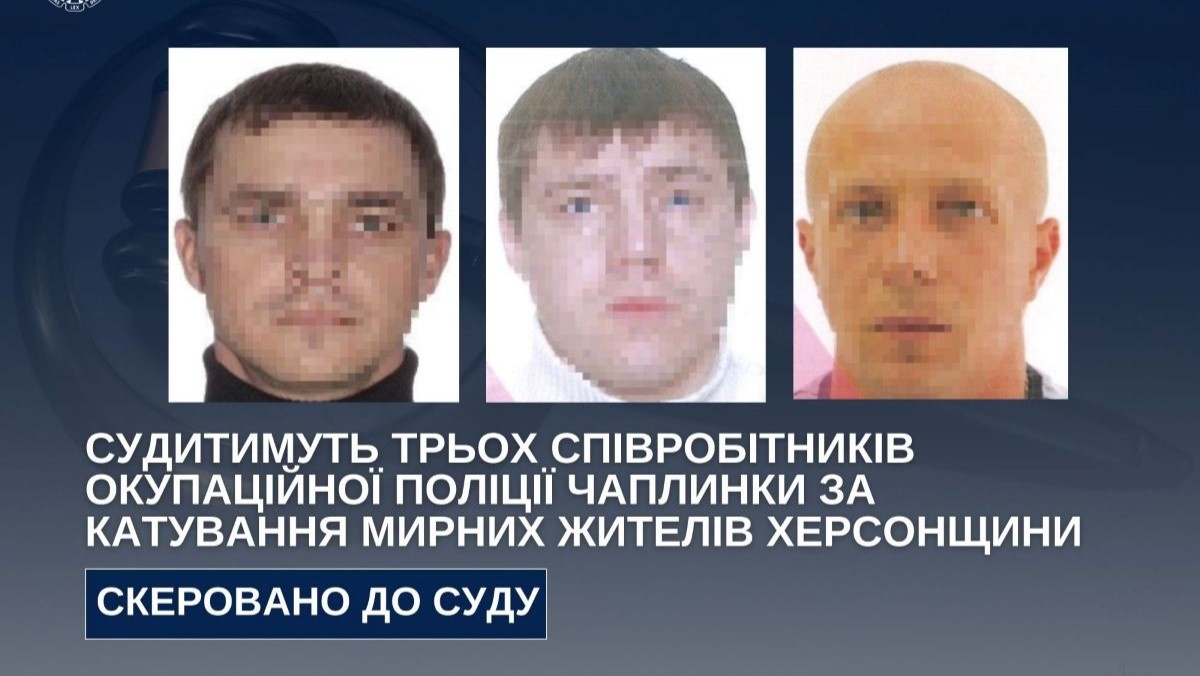 Three pseudo-police officers from Kherson region to be tried for ...