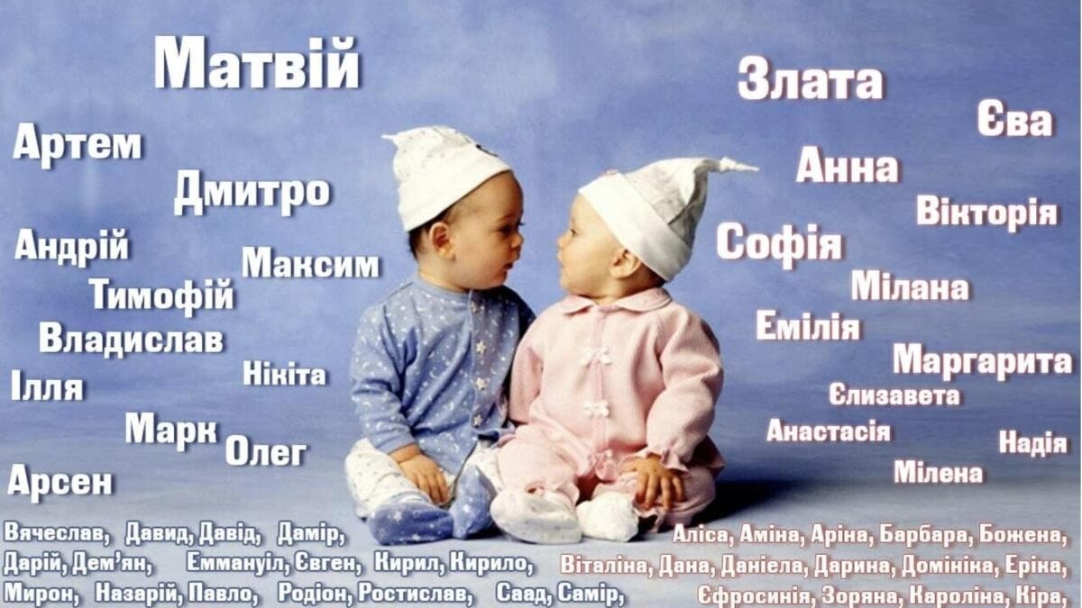 Unique names for babies have grown in popularity in Odesa region ...