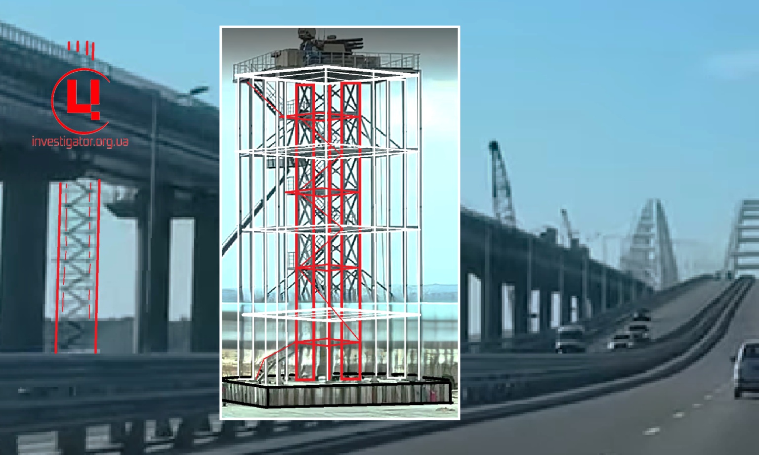 The Russian military is strengthening the defense of the Kerch bridge :: Intent :: Ukrainian ...